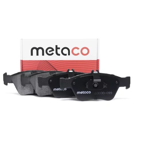 Колодки тормозные передние К-КТ METACO 3000099