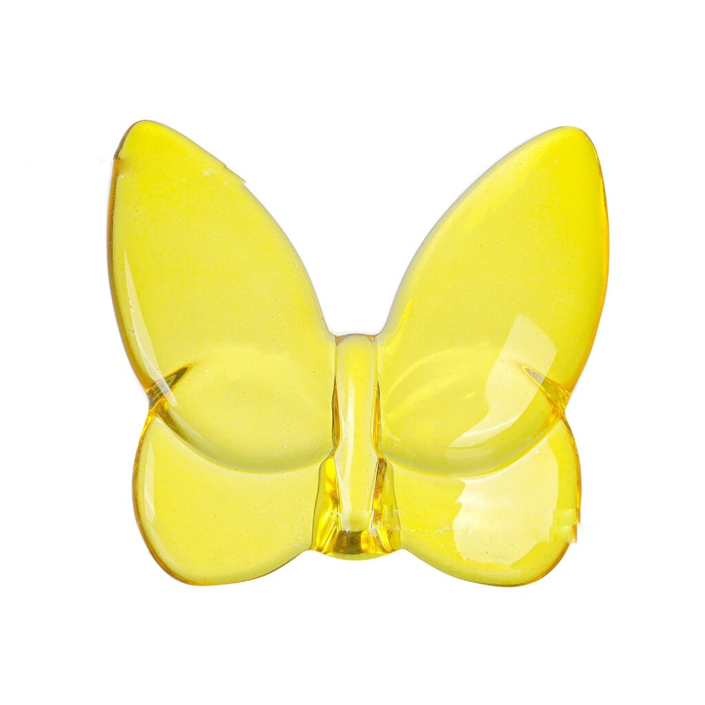 Перламутровая хрустальная статуэтка бабочки для подарка на день рождения