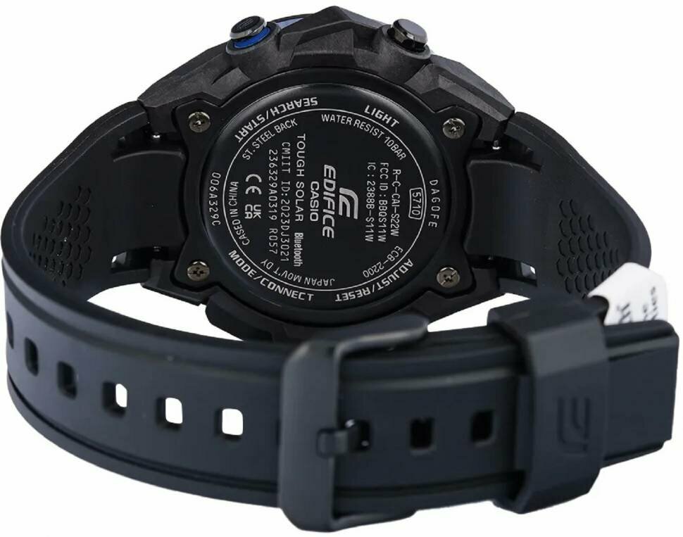 Наручные часы CASIO Edifice, черный — фото 1