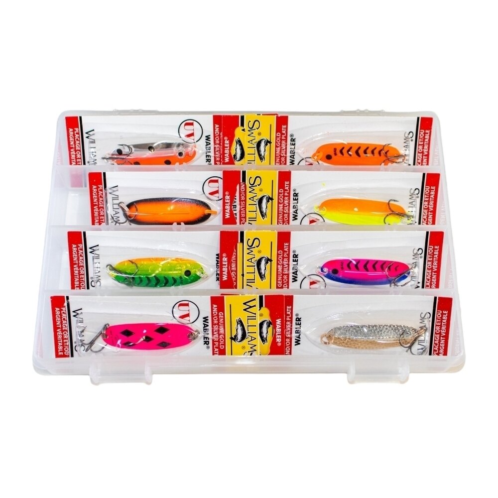Блесна Рыболовный набор блесен Williams Wabler W40 8 шт