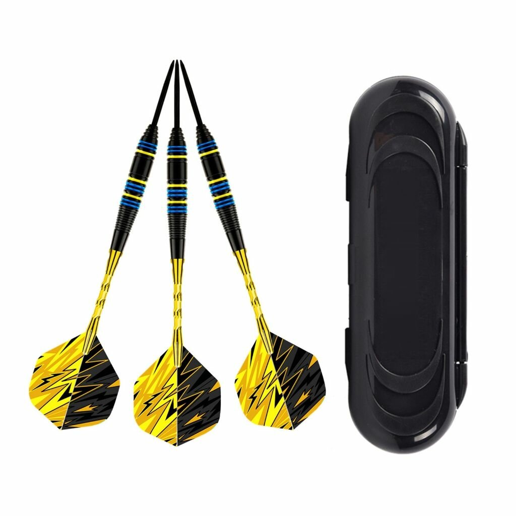 Дартс, Черный дротик с облачными узорами, 1 комплект