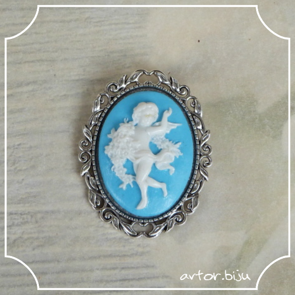 Брошь, камея