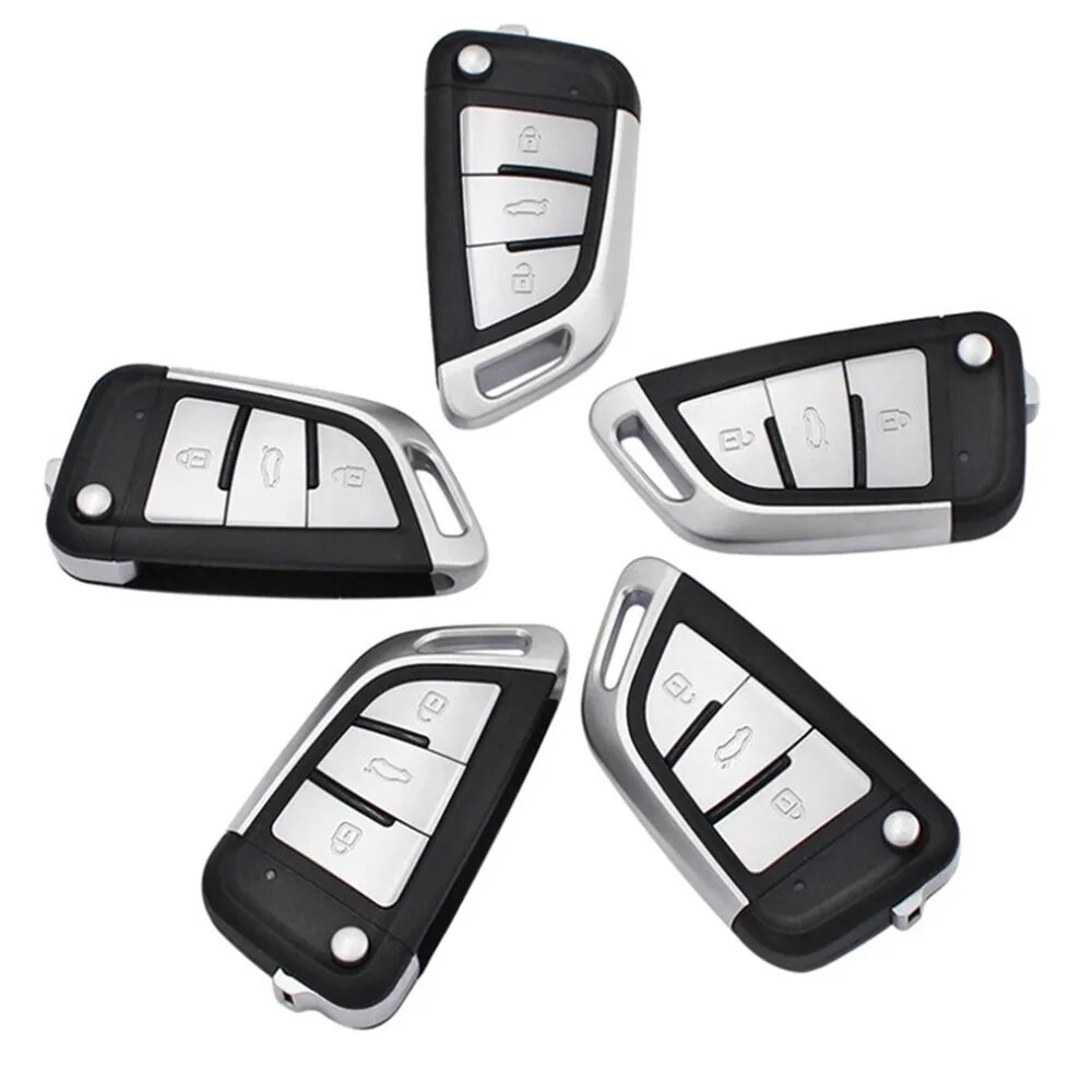 KEYDIY NB29 3 кнопки металлический универсальный KD удаленный автомобильный ключ серии NB авто для KD900/KD-X2 MINI/KD-MAX инструменты для программатора 5 шт./лот