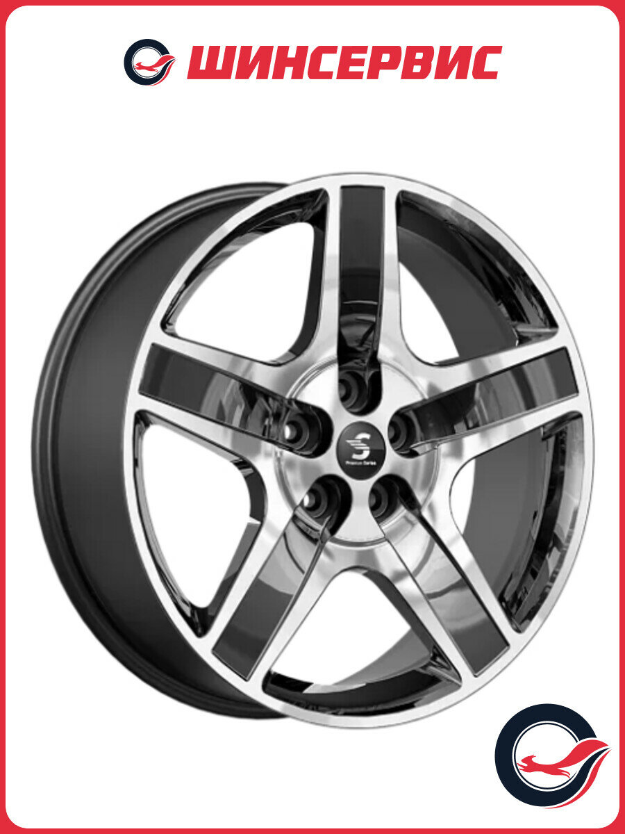 Литой колесный диск Premium Series КР008 Velar R20x8.5J 5x108 ET45 ЦО63.4 для автомобиля