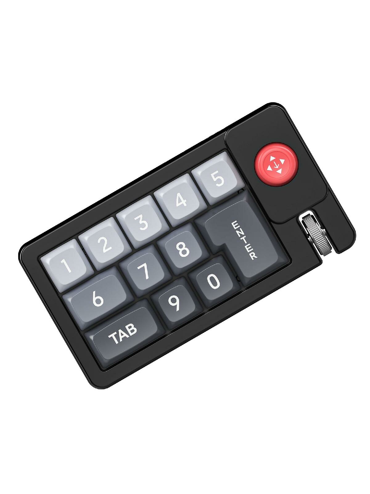 K810 Small Keypad 12 Keys Hot Swappable Customizable Mechanical Gaming Keyboard with Macro Definition and Joystick