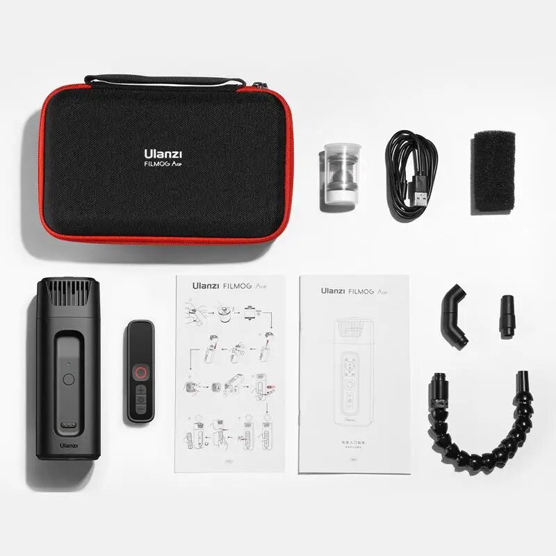 Ulanzi машина для тумана с сухим льдом, 10 м, беспроводное управление, FILMOG Ace 40 Вт, портативная машина для тумана для пищевых портретных фильмов, видеосъемки