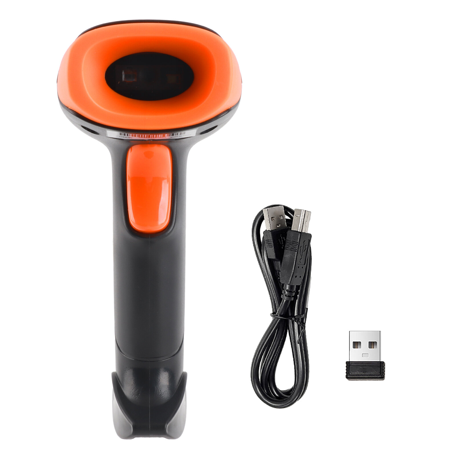 Портативный сканер штрих-кодов 1D/ 2D /QR 2.4G Беспроводной USB Проводной Считыватель штрихов Ручной / Непрерывное сканирование CMOS Датчик изображения Поддержка бумаги / Экрана PDF417 Совместимость с Windows Android macOS L