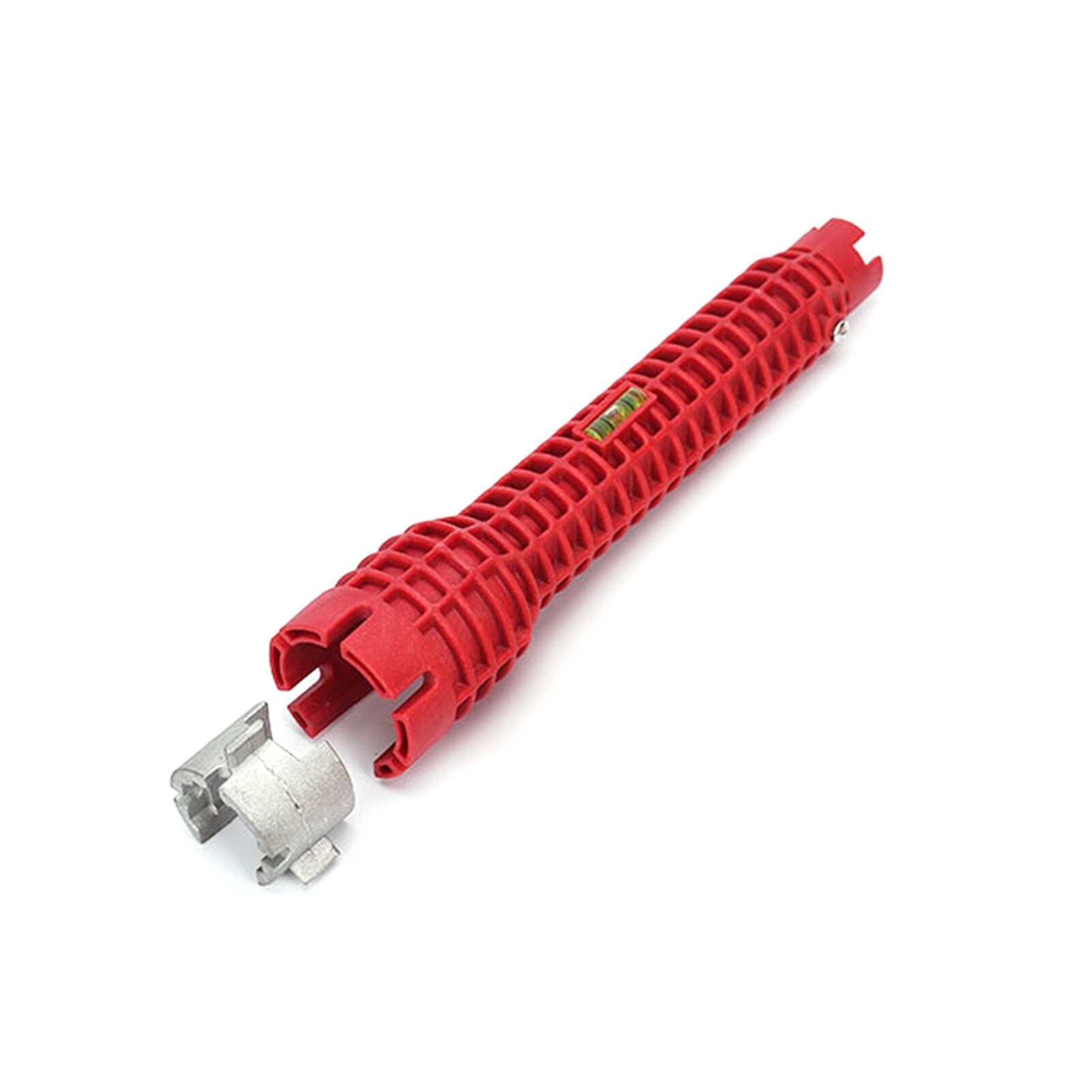 Ключ для смесителей и раковин 8 в 1 Многофункциональный инструмент с инструментом для снятия гаек и болтов Двусторонний сантехнический ключ для быстрой установки кухонных раковин, умывальников, смесителей и водонагревателей