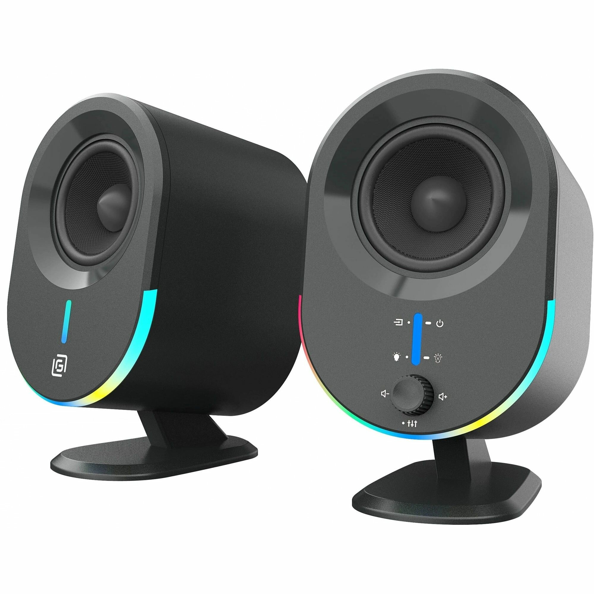 Oklick Колонки OK - 303A 2.0 черный 20Вт BT