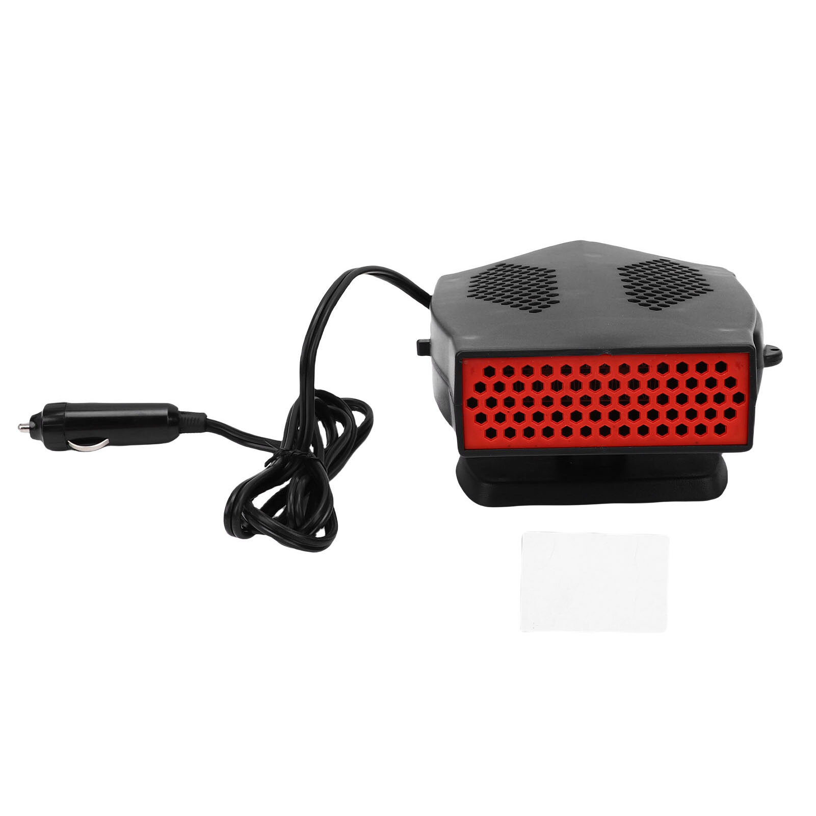 Портативный автомобильный обогреватель 200 Вт, быстрый нагрев, запотевание и размораживание лобового стекла, автоматический вентилятор отопителя с кабелем прикуривателя