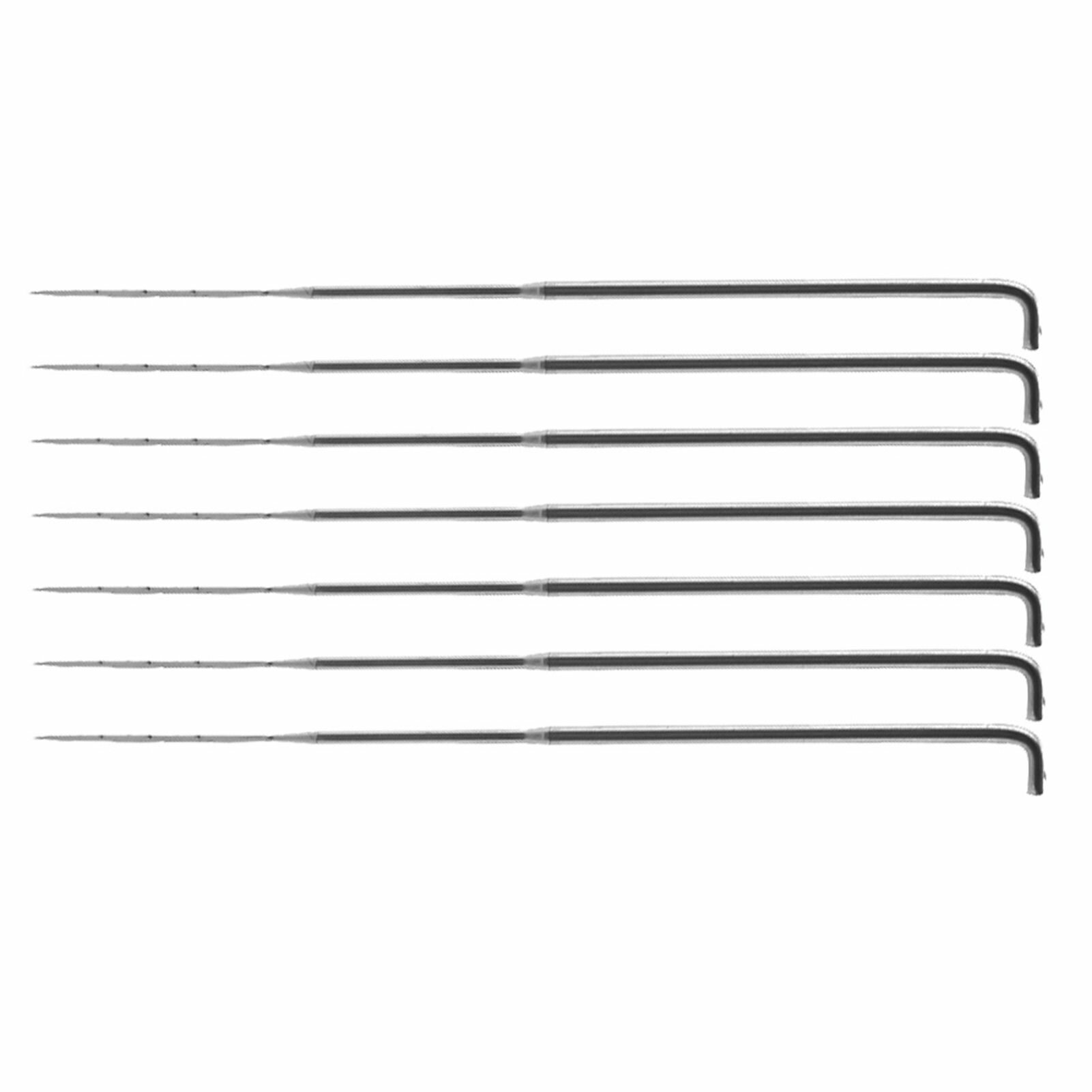 Иглы для сухого валяния шерсти, набор 100 шт, 3 термоупрочнённых размера, прочные инструменты для ручного творчества и фелтинга