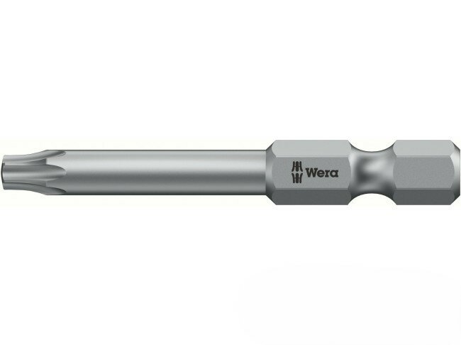TORX BO бита, с отверстием, 1/4" E6.3, TX 20 x 89 мм WERA 867/4 Z WE-060052