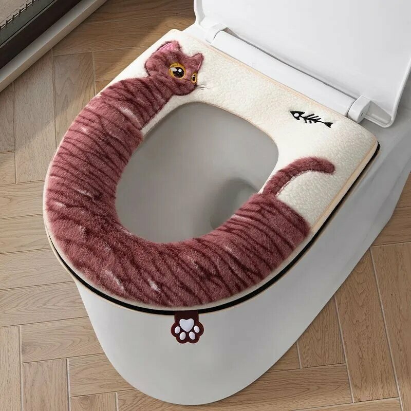 Мягкое сиденье для унитаза/мягкий чехол на молнии/накладка для унитаза