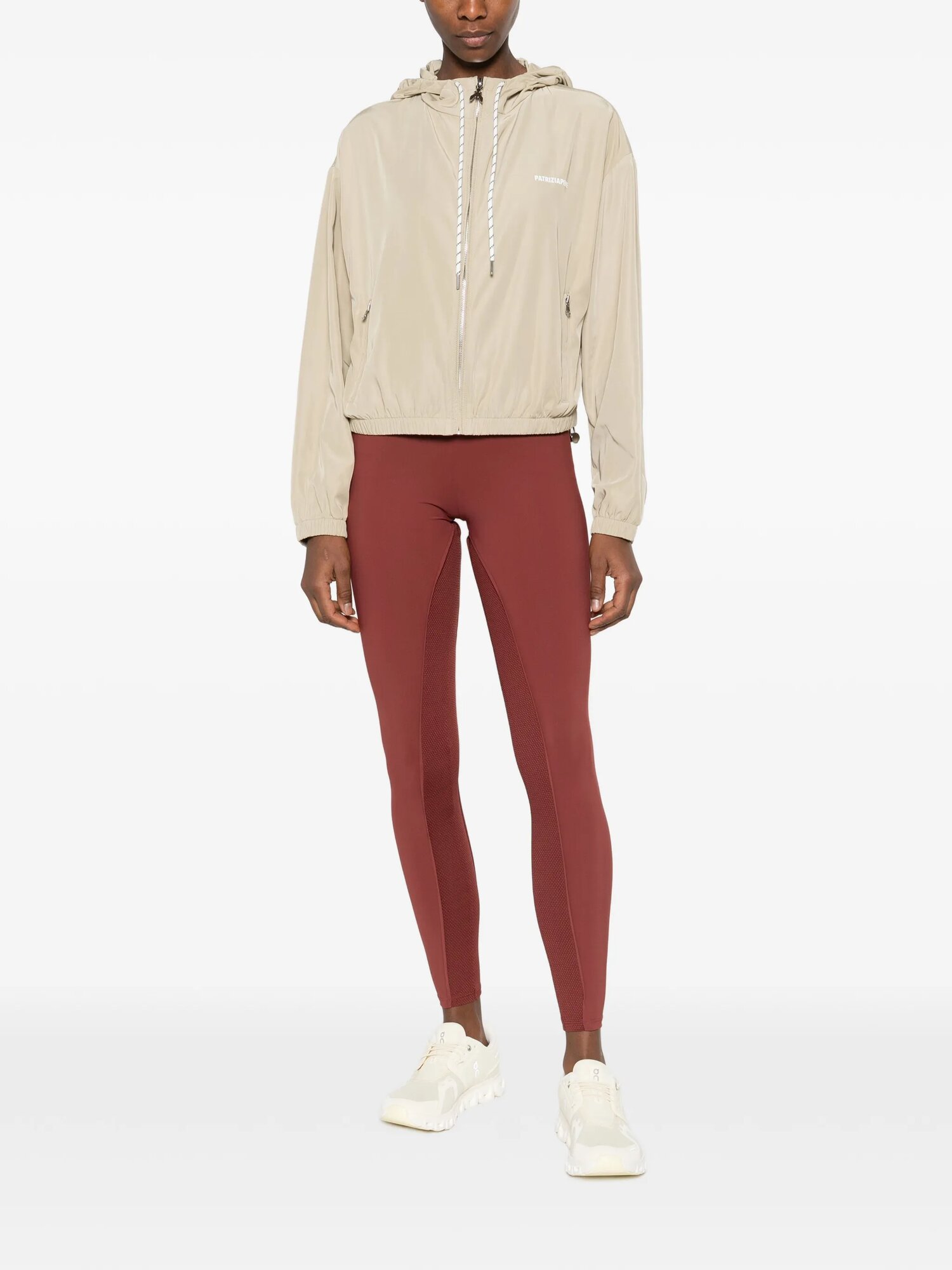 Легинсы PATRIZIA PEPE Technical jersey leggings, размер 42 — фото 1