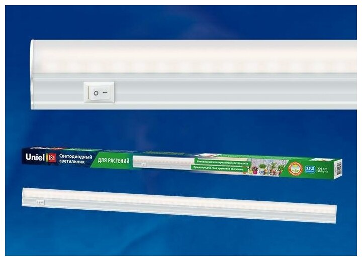 Настенный светодиодный светильник (UL-00002258) Uniel ULI-P10-18W/SPFR IP40 White