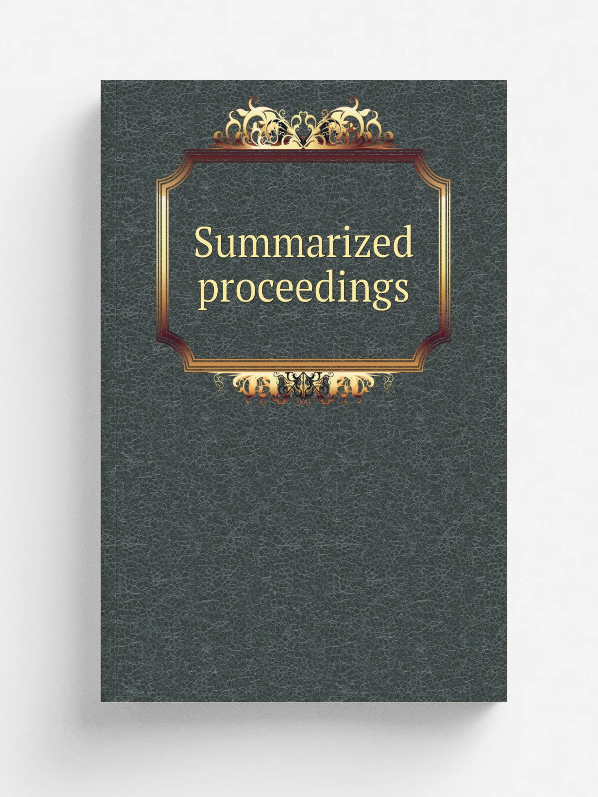 Summarized proceedings | 1848 | Washington | Репринт