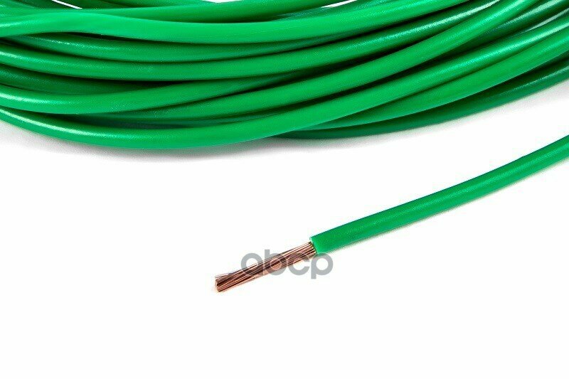 Провод пвам 1, квмм цвет зеленый, длина м CARGEN арт. AX3525