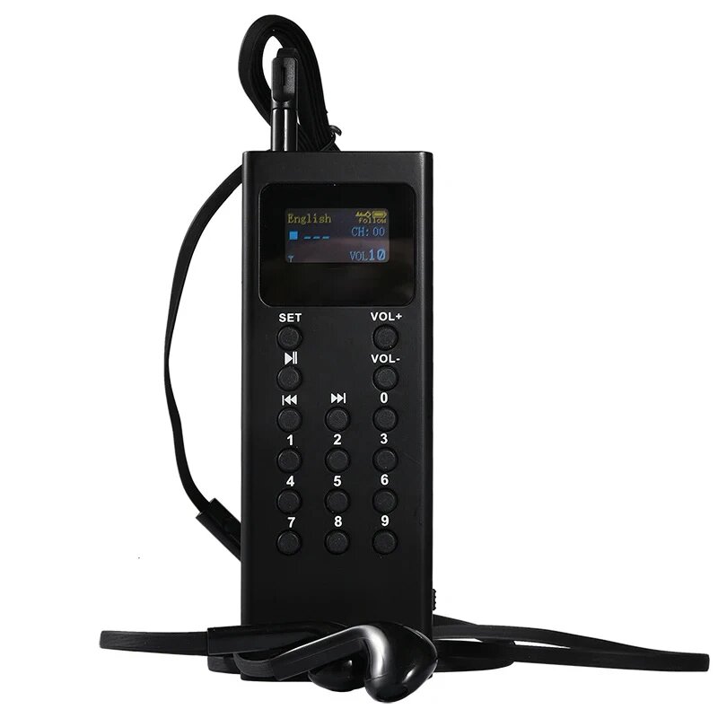 Huling Аудиогид 16 ГБ Black Audio Player
