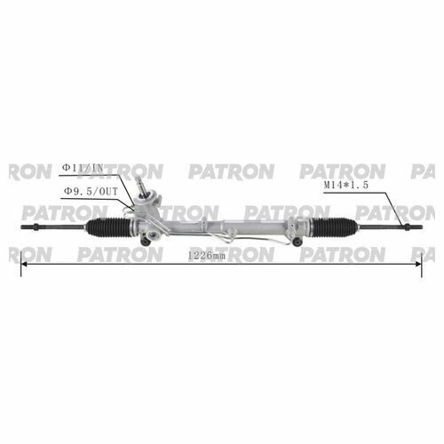Рейка рулевая Patron PSG3081