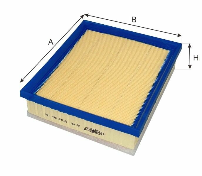 Goodwill фильтр воздушный ag881