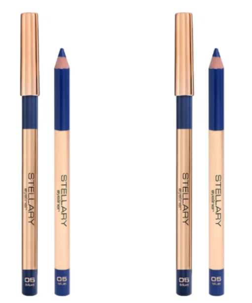 Карандаш для глаз Stellary Eyeliner, тон 5 Синий, 1,35 г, 2 шт