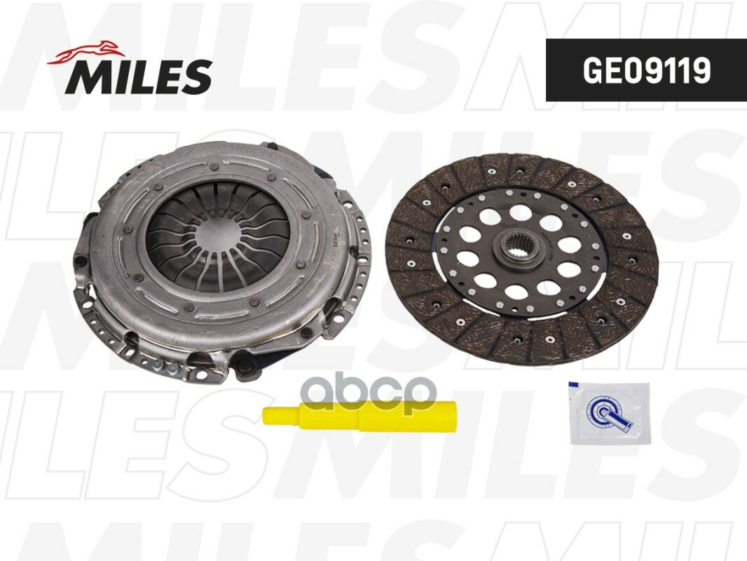 Сцепление комплект FORD FOCUS II/GLAXY II/S-MAX/VOLVO 1.8-2.0 04- (LUK 624329509) GE09119 Miles арт. GE09119