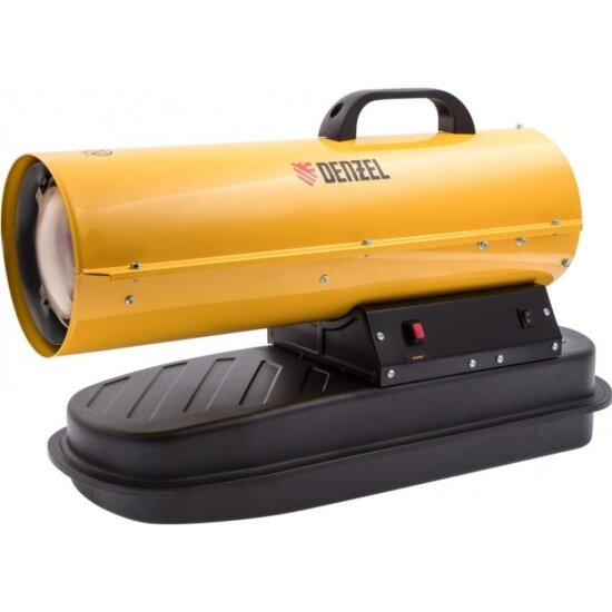 Дизельная тепловая пушка Denzel DHG-20, 20 кВт, 500 м3/ч, прямой нагрев, 96482