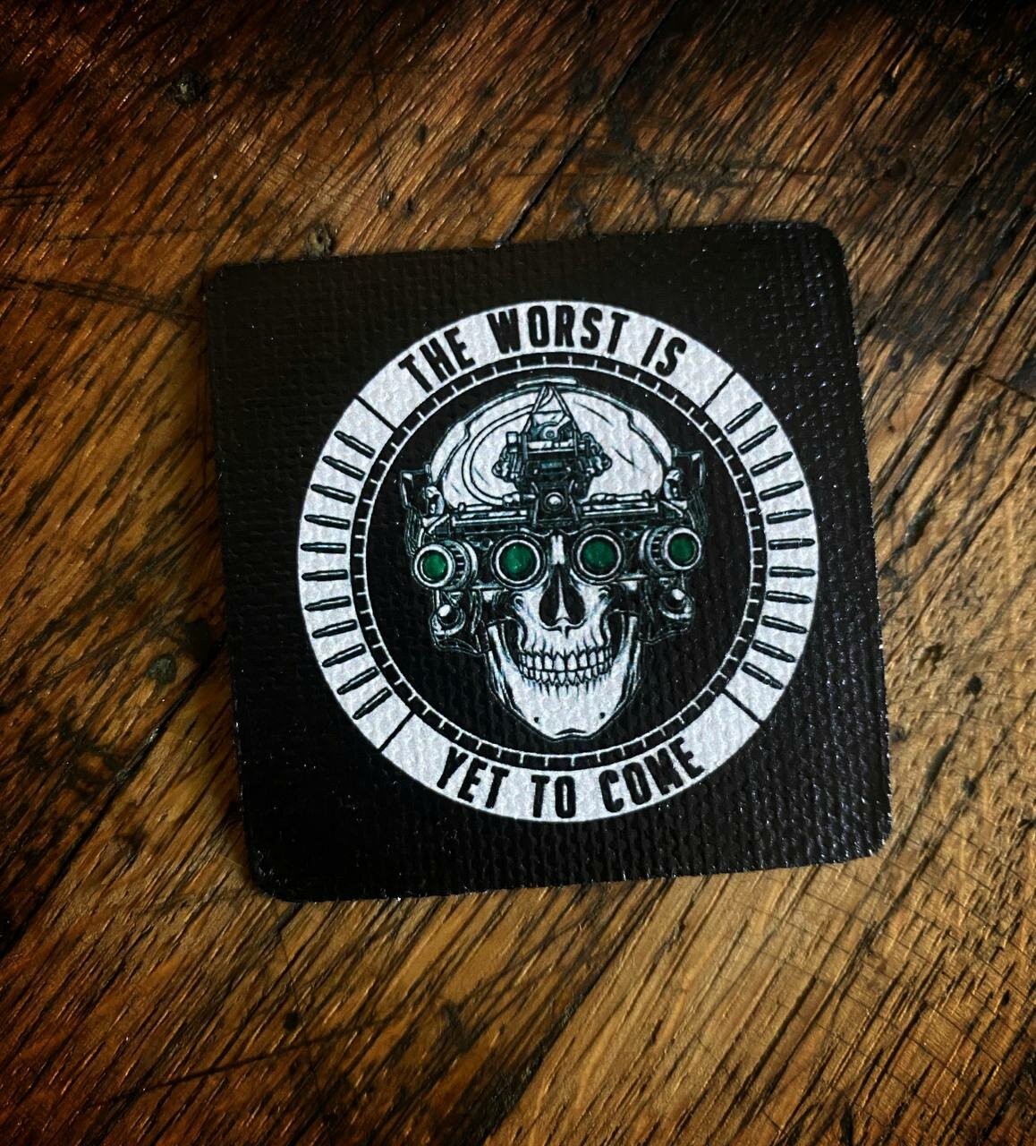 Шеврон нашивка, тактический аксессуар , череп , на липучке , пач