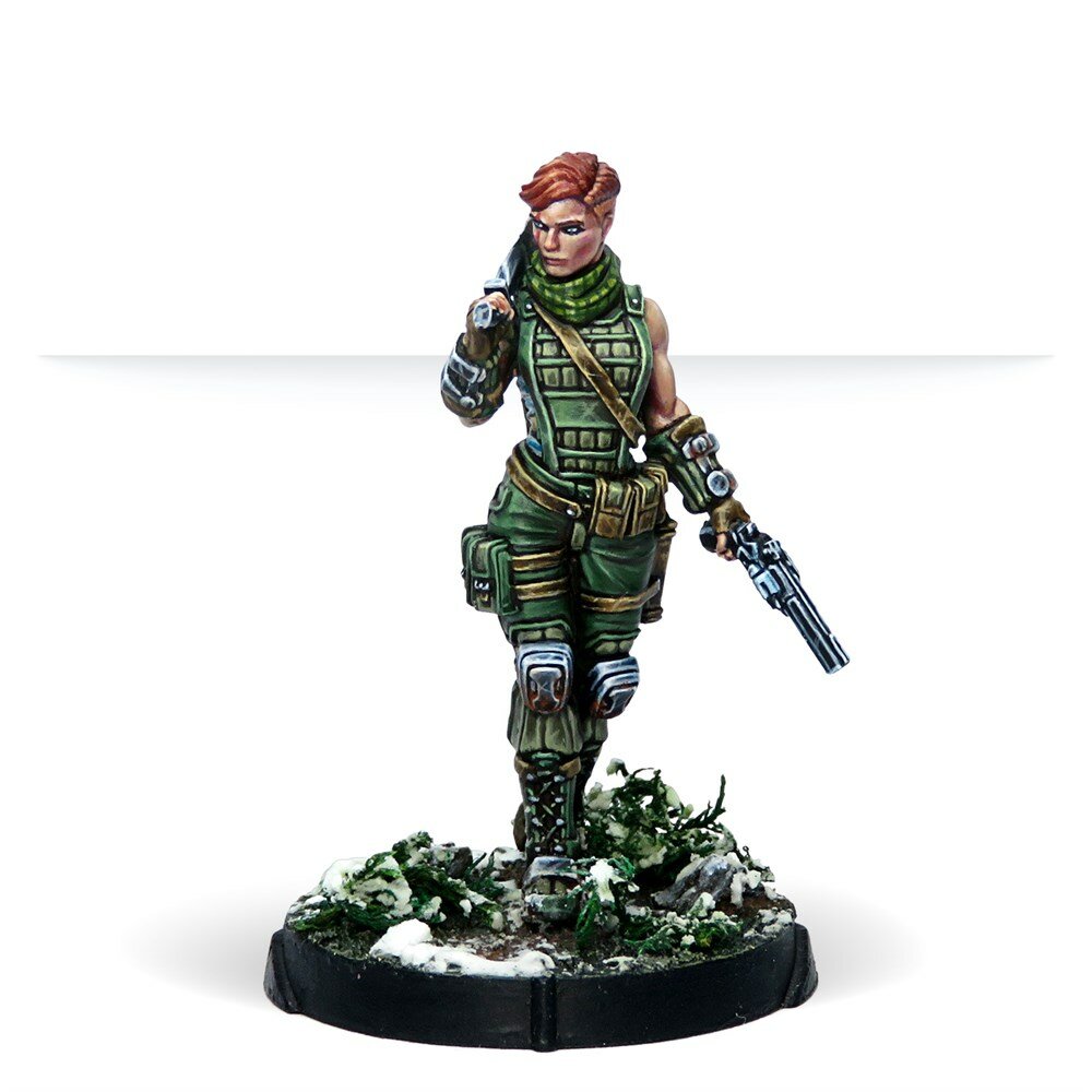 Corvus Belli Intel Spec-Ops (Heavy Pistol, Sniper) (Ariadna)
