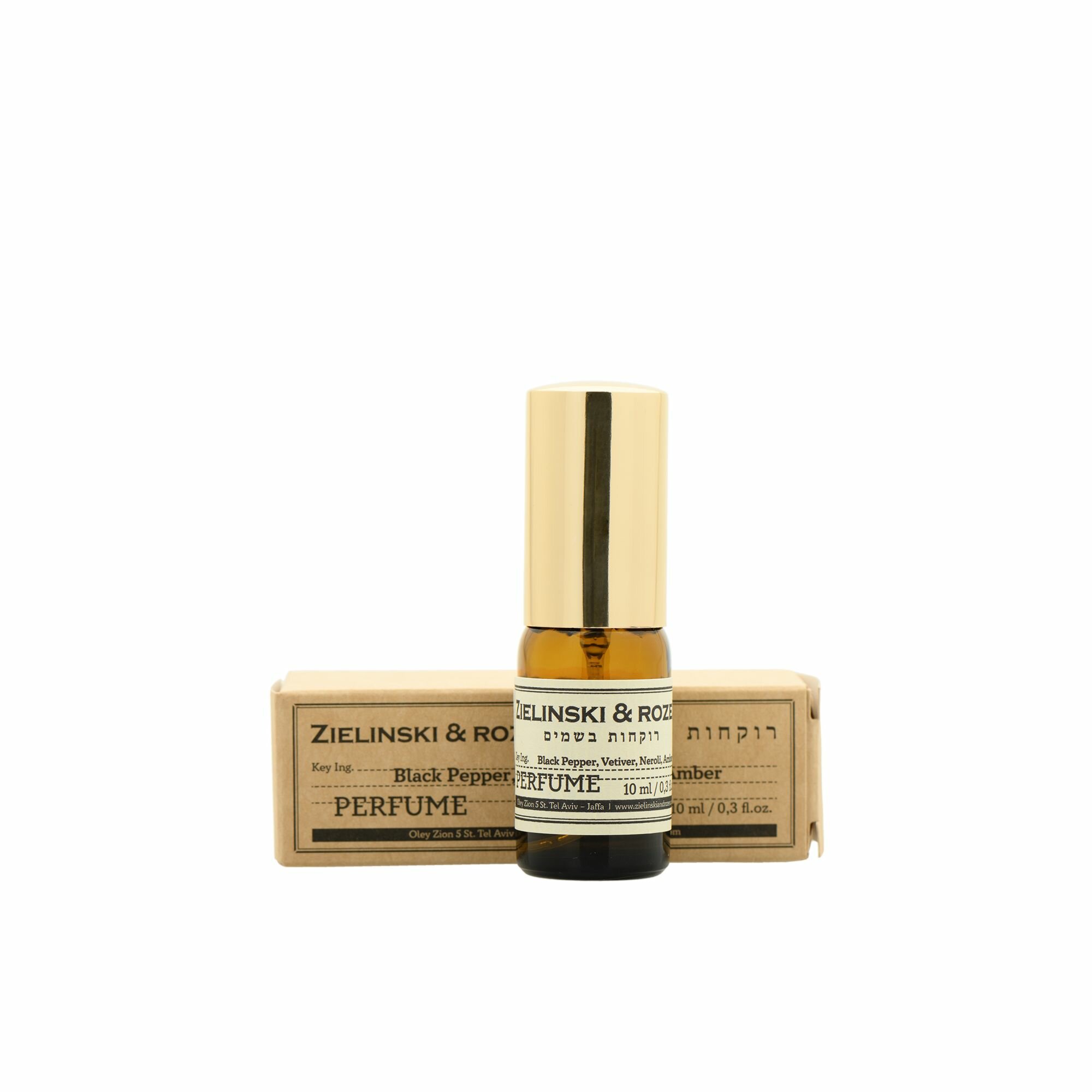 Zielinski&Rozen Духи концентрированные Черный перец, Ветивер, Нероли, Амбра (10мл)