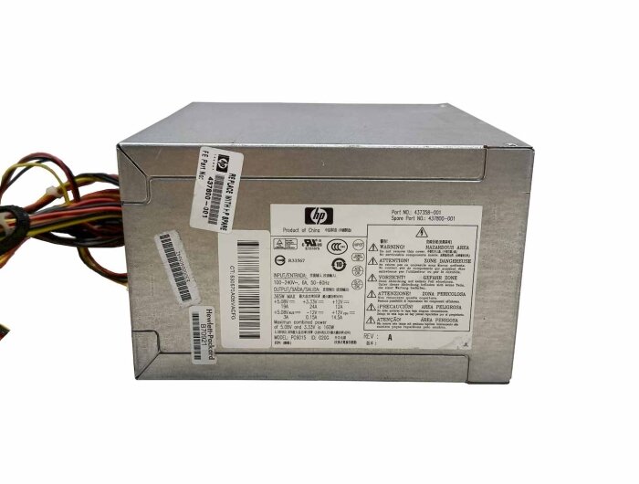 Блок питания 365W HP PC6015 pn 437358-001 ATX