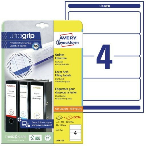 Этикетки Avery Zweckform (L4761-25)