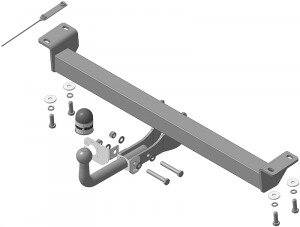 Фаркоп Motodor Chery Tiggo 3 2017 - 2021 (оцинк. Шар) (90007) арт.99001-A
