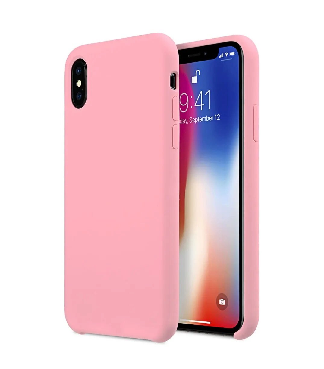 Силиконовый чехол накладка Melkco Aqua Silicone Case для Apple iPhone X/XS