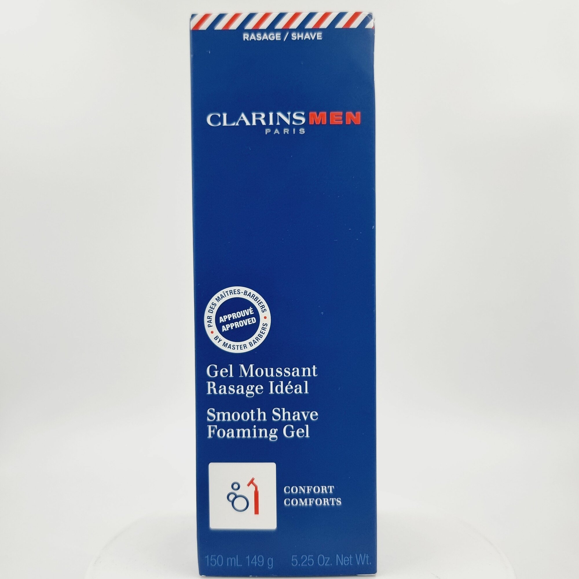 Гель пенящийся для бритья ClarinsMen увлажняющий и успокаивающий, 150 мл (из Финляндии)