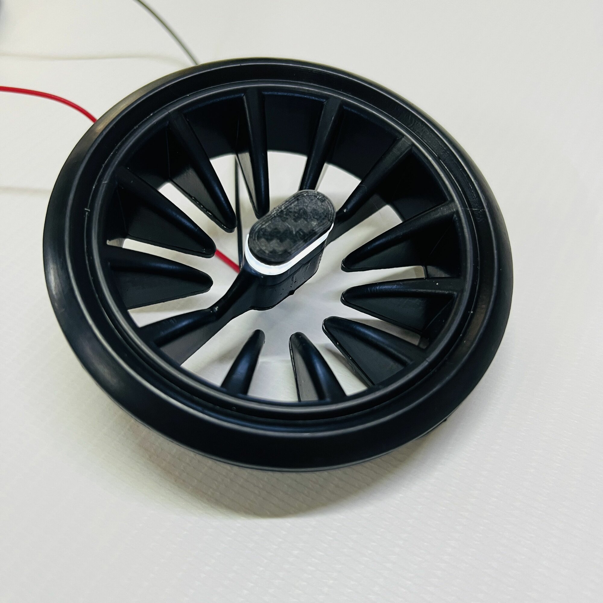 Сопло вентиляции с подсветкой Lada Granta, Kalina 2 / ВАЗ 2190-2194 (белый, стиль AMG, 1 шт.)