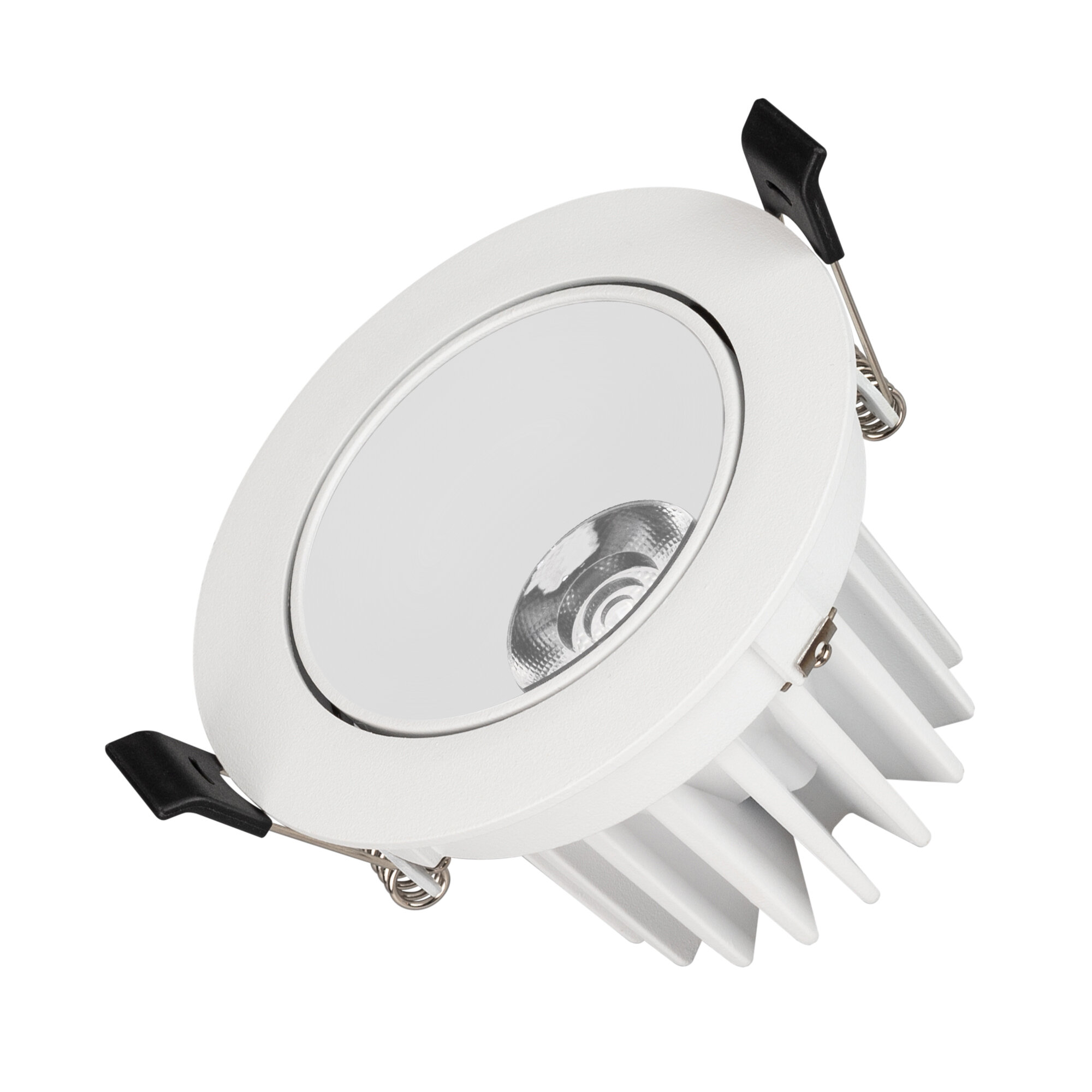 Светильник MS-FORECAST-BUILT-TURN-R102-12W Warm3000 (WH-WH, 32 deg, 230V) (Arlight, IP20 Металл, 5 лет) 037188(1)