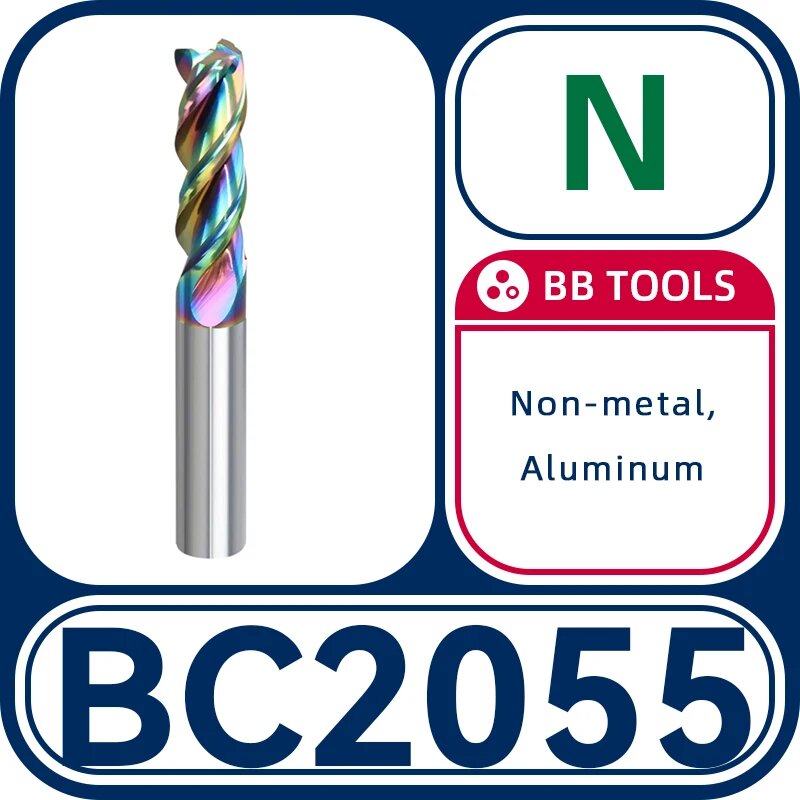 BB JIN BC2055 SUS Угловая радиусная фреза DLC