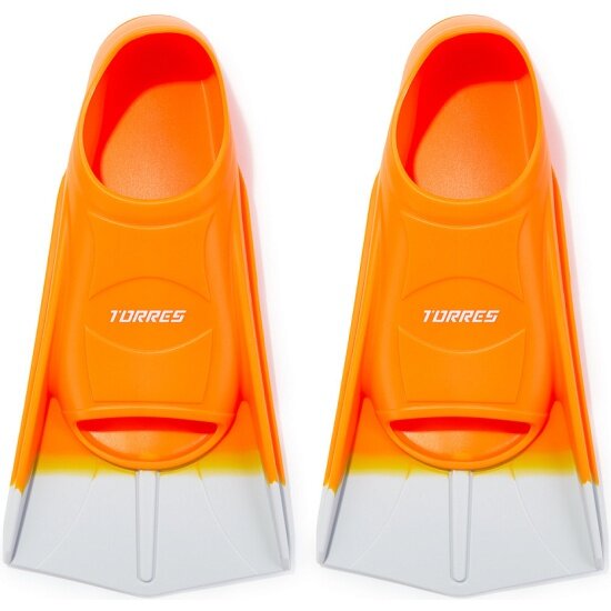 Ласты для бассейна Torres F01, SWF012405OR, р. EU 39-41 (L), оранжево-серые