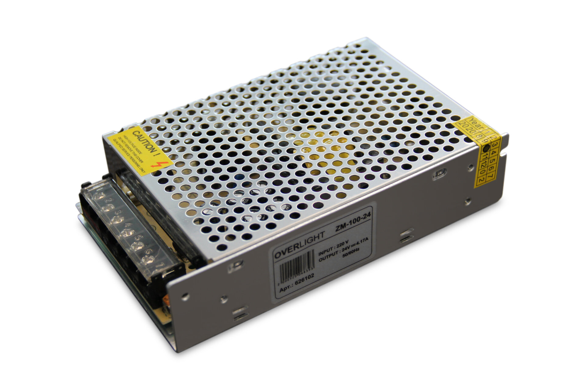 Источник напряжения ShopLEDs Блок питания ZM-100-24 (24V,100W, 4.17A, IP20)