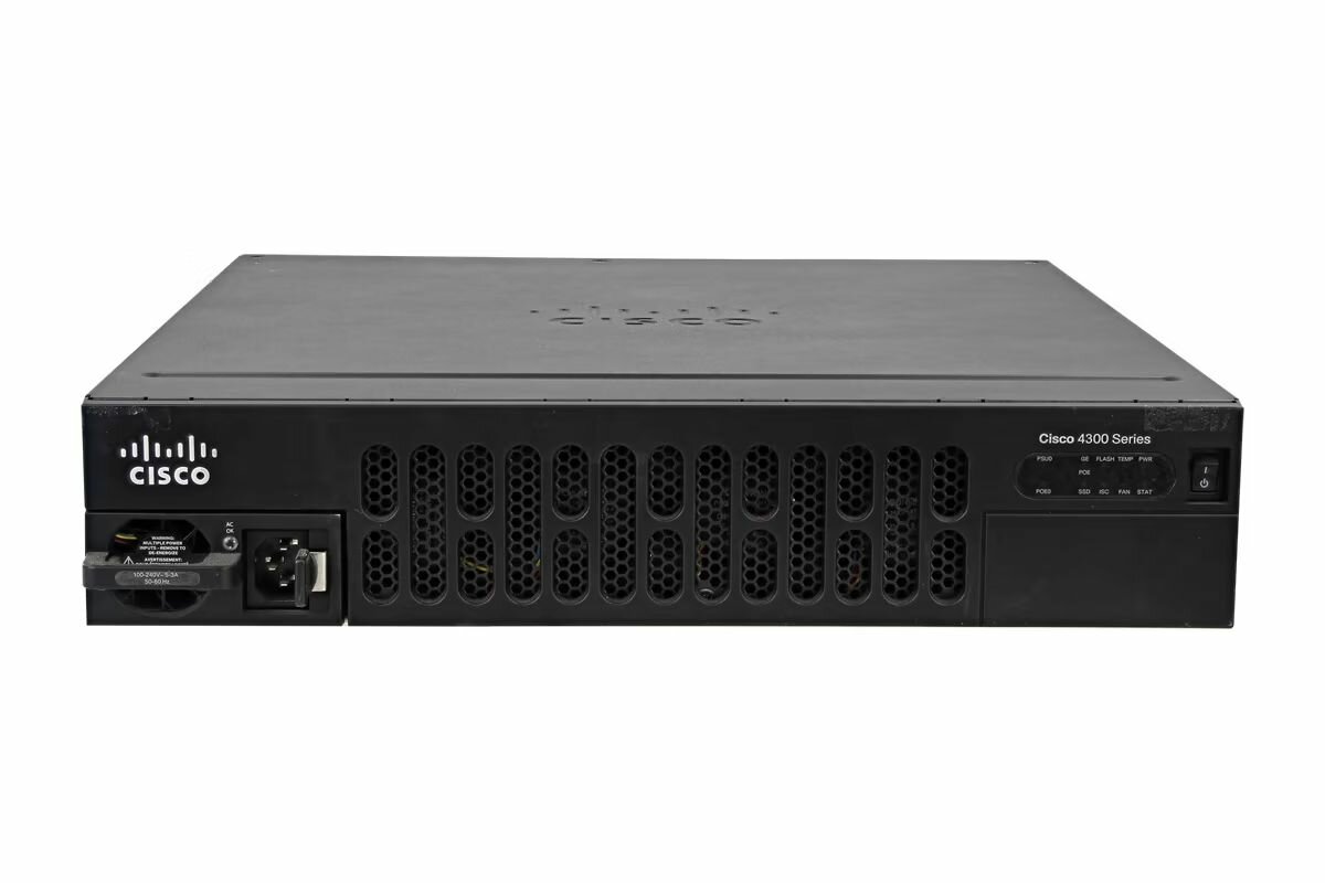 Маршрутизатор CISCO ISR4351/K9 3хSFP 3хLAN 1000 Мбит/с