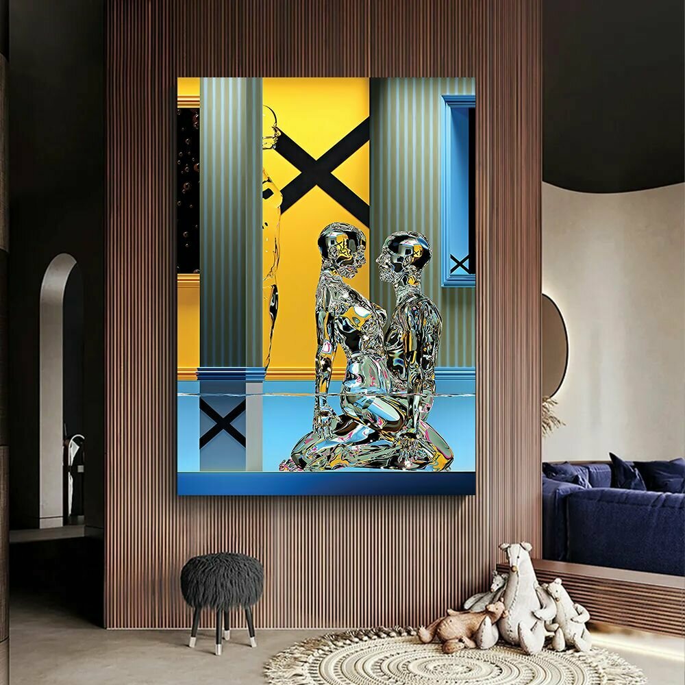 Картина на холсте, репродукция картины на холсте, 60х80 см.