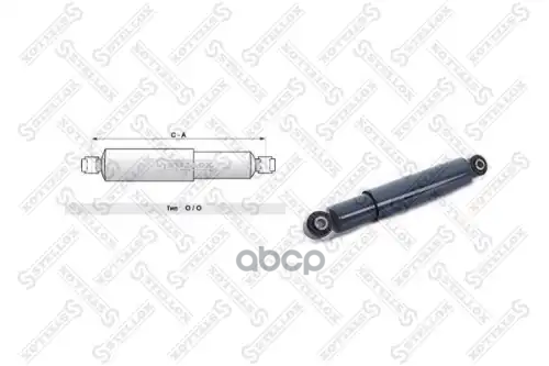 Амортизатор подвески ! 275-374 O/O 24x58 24x58 ROR Stellox арт. 8705030SX