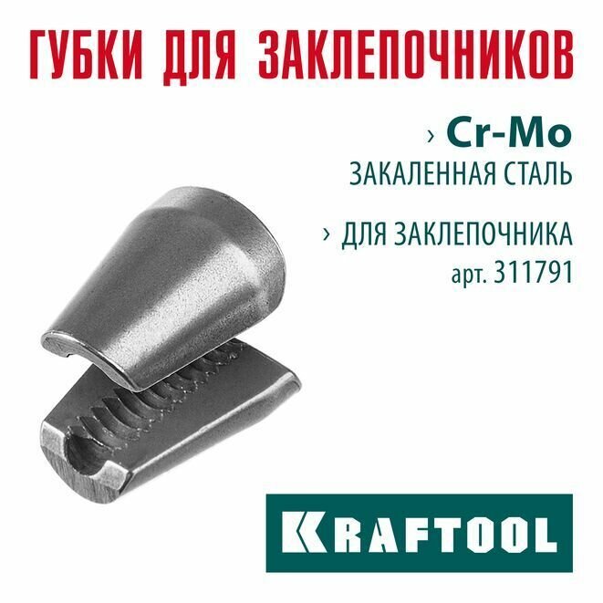 Губки сменные для заклепочника GRAND-64, KRAFTOOL