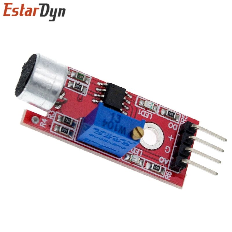 Звуковой датчик Estardyn KY-037, Red