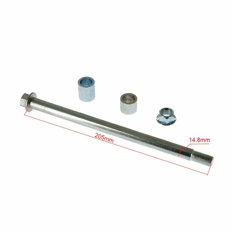 Мотоциклетное колесо M15, ось для Honda Yamaha Suzuki KTM кросс-Байк диртбайк 15 мм, длина 210 205mm