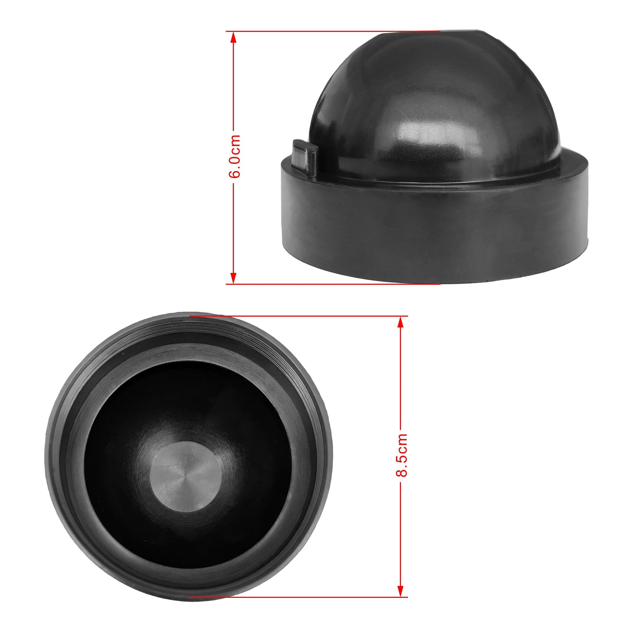 2 шт. автомобильные светодиодные фары HID, пылезащитный чехол, универсальный 60/65/70/75/80/83/85/90/100/105 мм, диаметр резинового корпуса, уплотнительная крышка, пылезащитный чехол 2pcs DC19-85mm