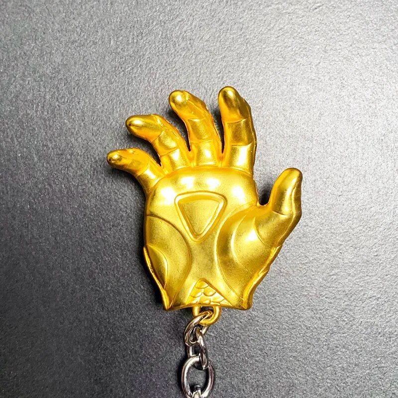 Брелок металлический Dota 2, рука Мидаса, Цвет: hand of midas