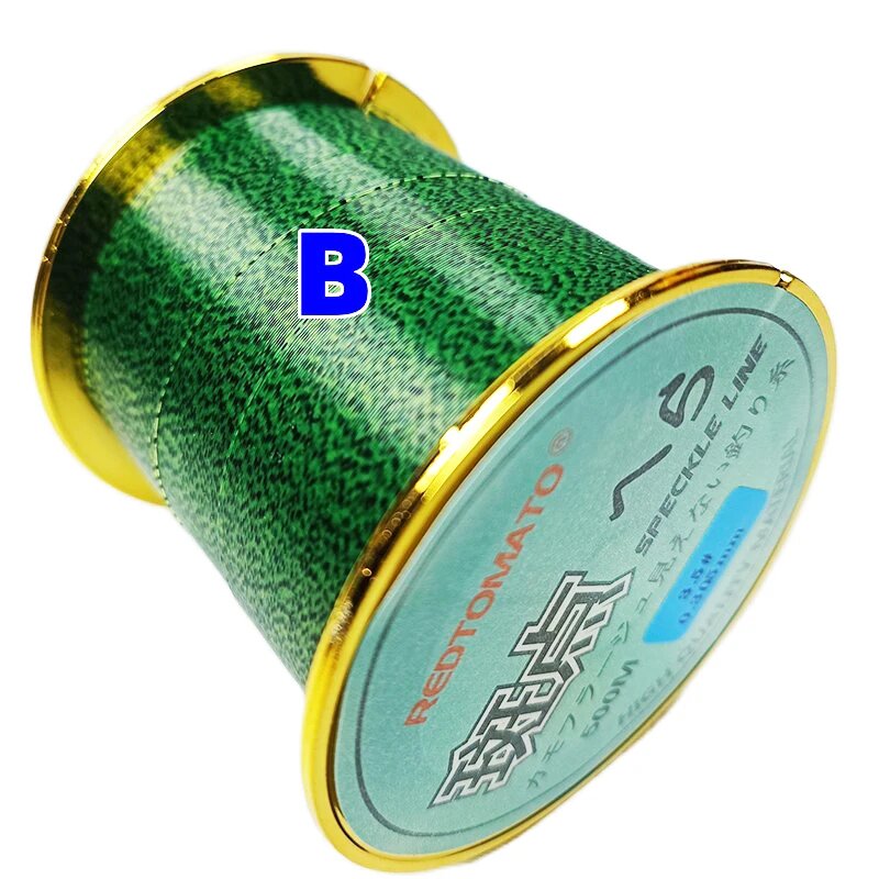Рыболовная леска REDTOMATO камуфляж 4-0.323mm, 500M B