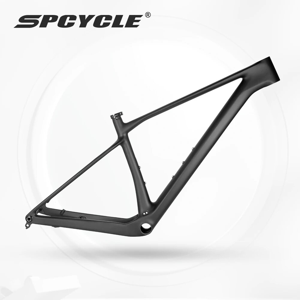 Spcycle T1000 Карбоновая рама для горного велосипеда 29er Черный, Size M Matt, Black Color